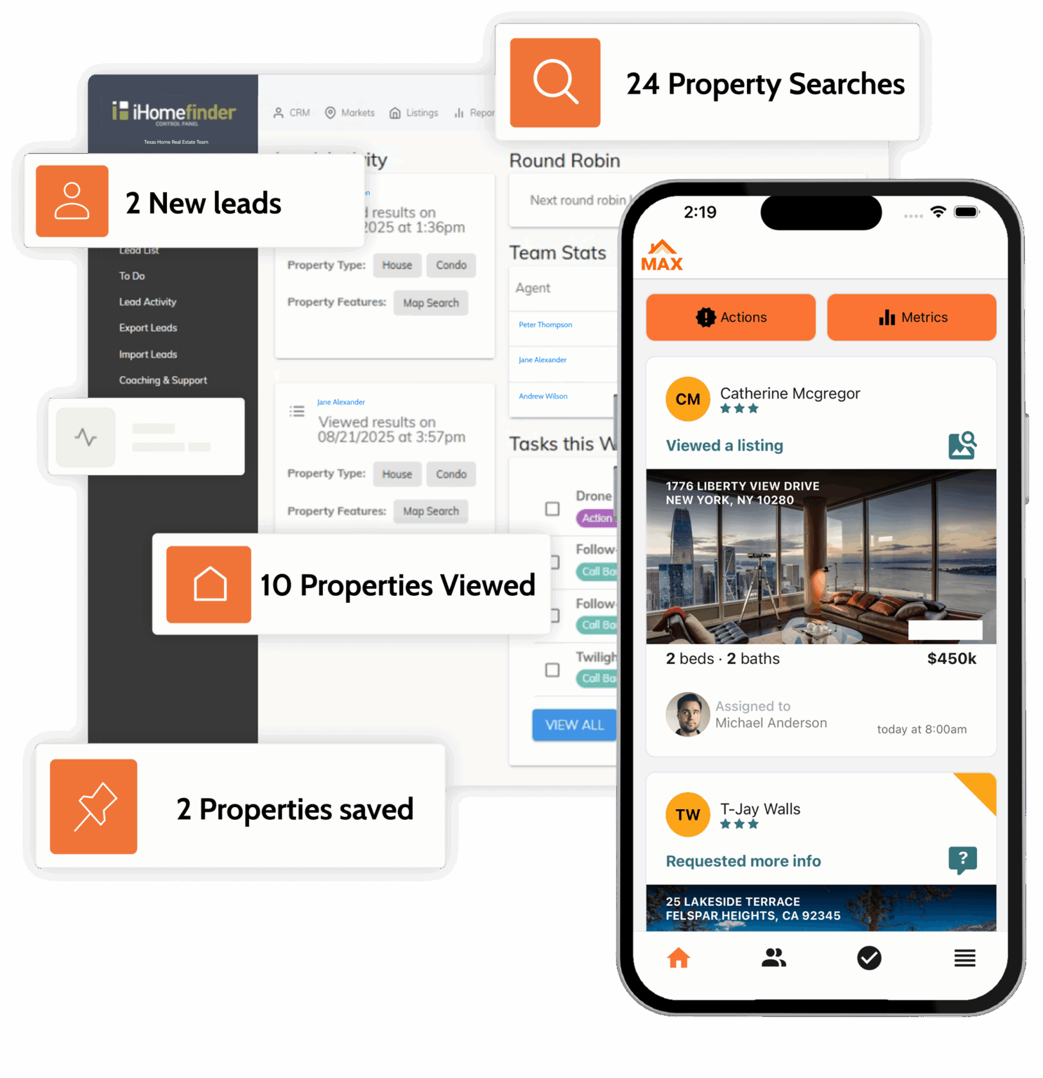 Real Estate CRM, IDX, & Lead Generation Platform | iHomefinder